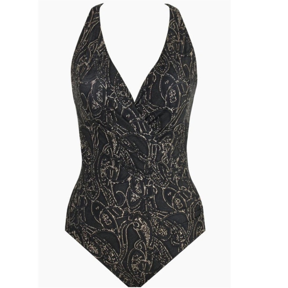 Miracle Suit New Sultana Wrapsody One Piece Swimsuit - Gem